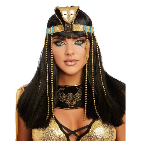 Costume Beaded Cleopatra Headpiece - Cappel's