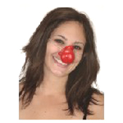 Red Rubber Honking Clown Nose - Cappel's