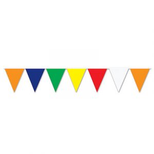Buy Multi Color Pennant Banner - Cappel's Costumes and Party Supplies