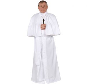 Buy White Pope Robe Religious Halloween Costume - Cappel's