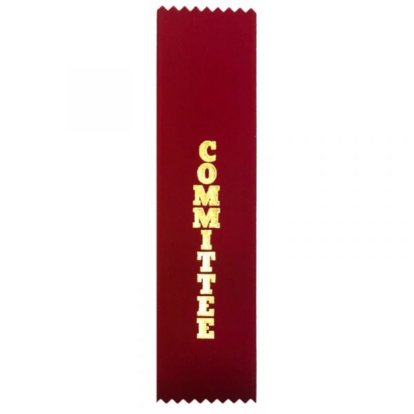 Committee Designation Ribbon - Cappel's