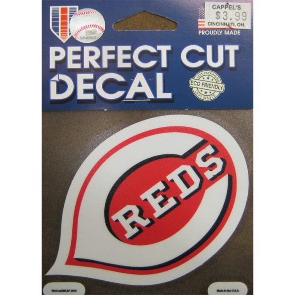 Reds C Decal 4 in. by 4 in. Reds 'C' Perfect Cut - Cappel's