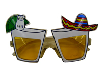Buy Fiesta Tequila Shot Eyeglasses w Sombrero Adult size - Cappel's