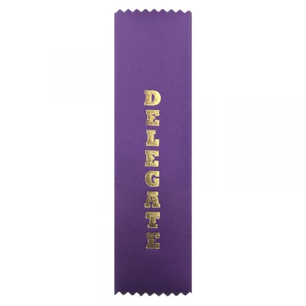 Delegate Designation Ribbon - Cappel's