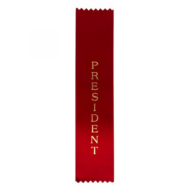 President Designation Ribbon - Cappel's