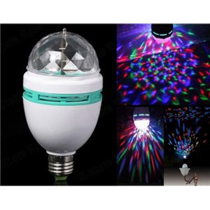 Buy Electric L.E.D. Rotating Color Light Bulb - Cappel's