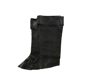 Deluxe Vinyl Black Boot Tops for Santa or Pirate - Cappel's