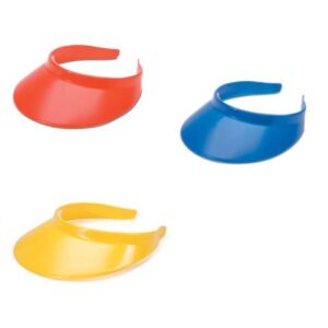Plastic Sun Visors Asst Colors - Cappel's