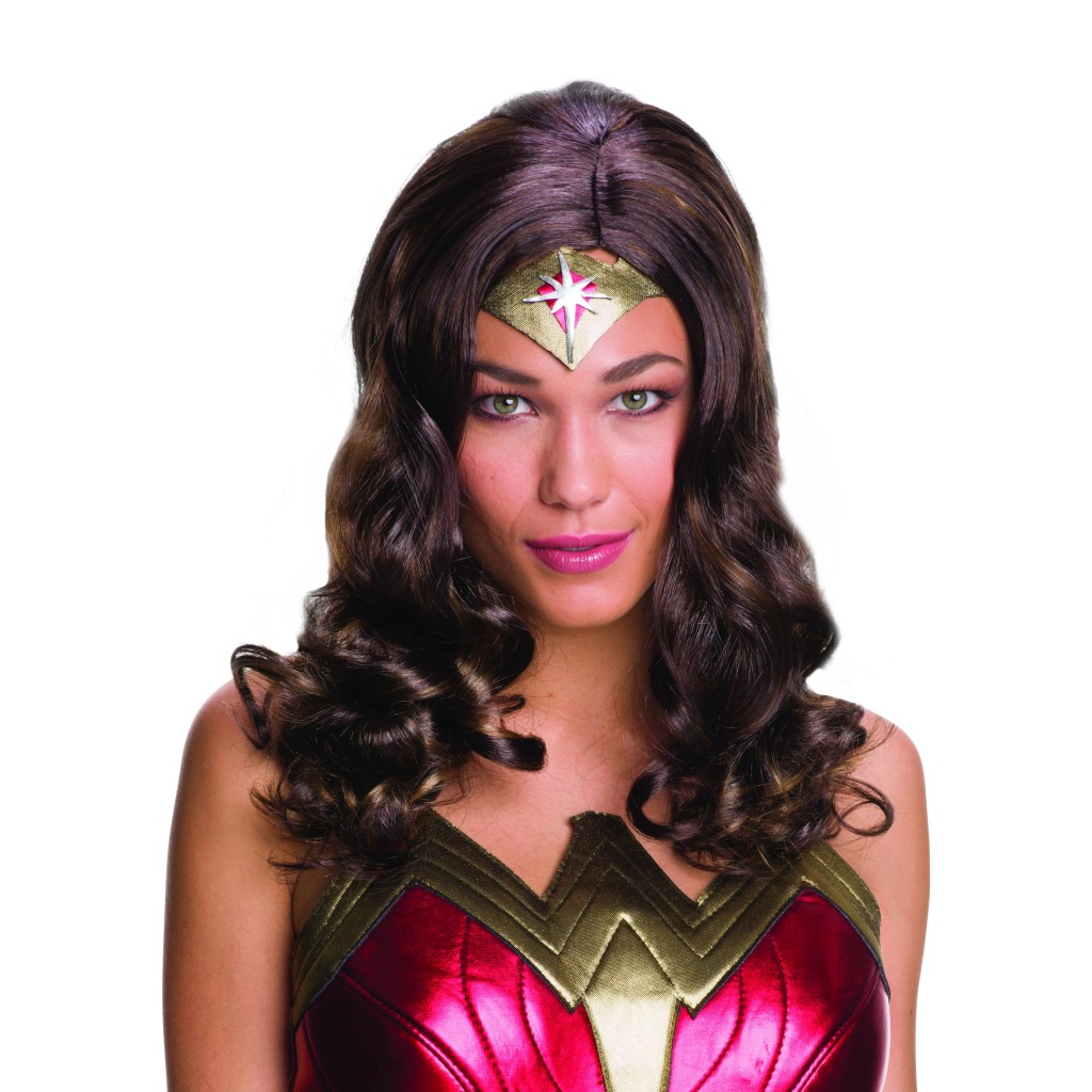 Buy Wonder Woman Wig Long Wavy Brown Hair - Cappel's