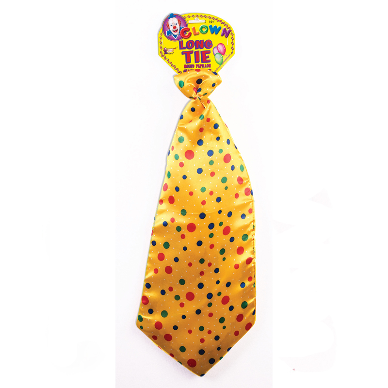 Promo Polka Dot Long Clown Tie - Cappel's