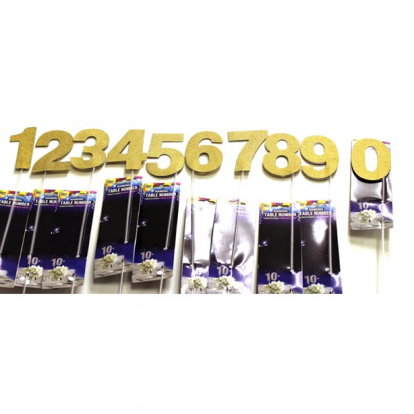 Buy Gold or Silver Diamond Table Number - Cappel's Cincinnati