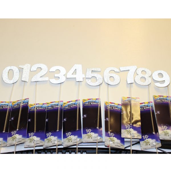 Buy Gold or Silver Diamond Table Number - Cappel's Cincinnati