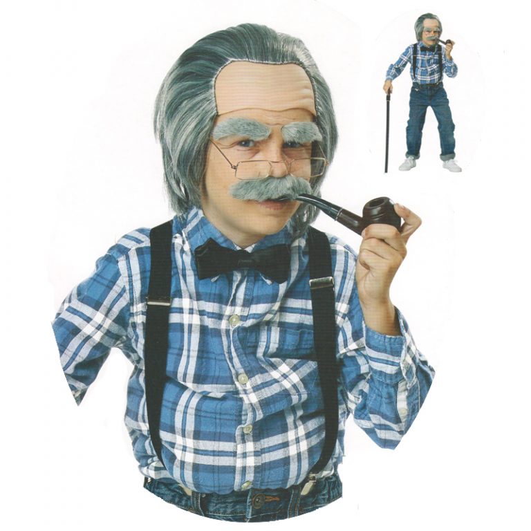 Buy Old Man Child Size 100 Day of School Halloween Kit - Cappel's