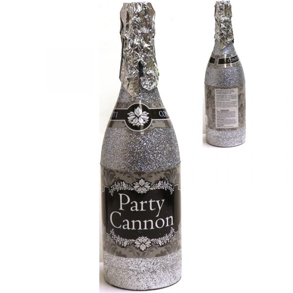 Buy Glittered Champagne Bottle Confetti Popper Cannon - Cappel's