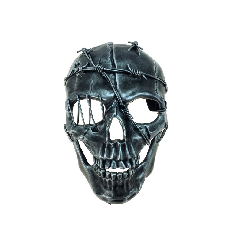 Buy Costume Wired Deluxe Plastic Skull Mask - Cappel's