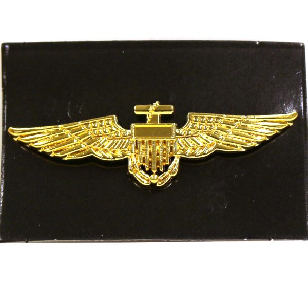 Buy Costume Gold Metal Aviator Pin Eagles Wings - Cappel's