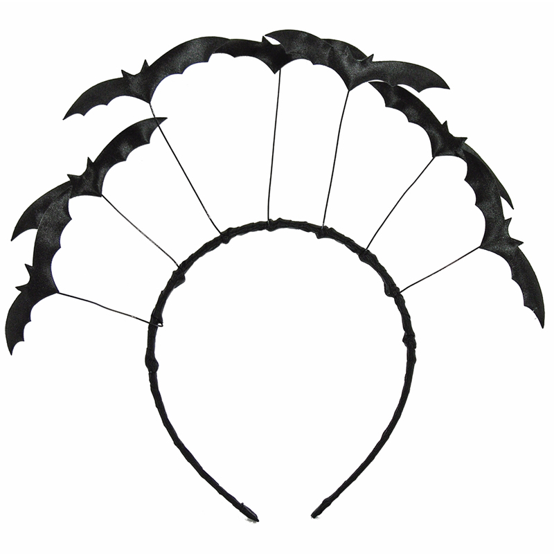 Buy Costume Fabric Black Flying Bats Headband - Cappel's