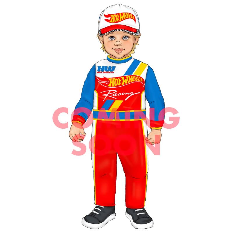 Licensed Hot Wheels Race Car Driver Costume Toddler 3T-4T – Kids Racing ...