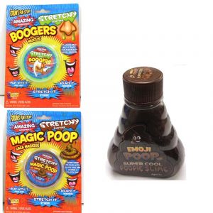 Stretchy Poop Slime Stretchy Boogers Emoji Poopie Slime - Cappel's