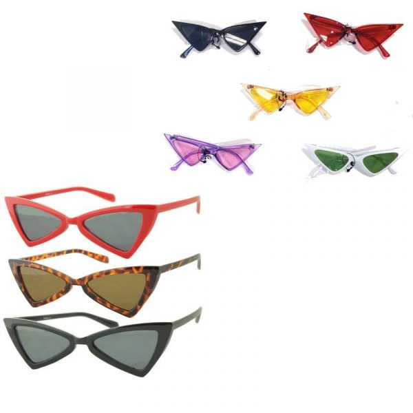 Triangle Lens Retro Shaped Sunglasses - Cappel's