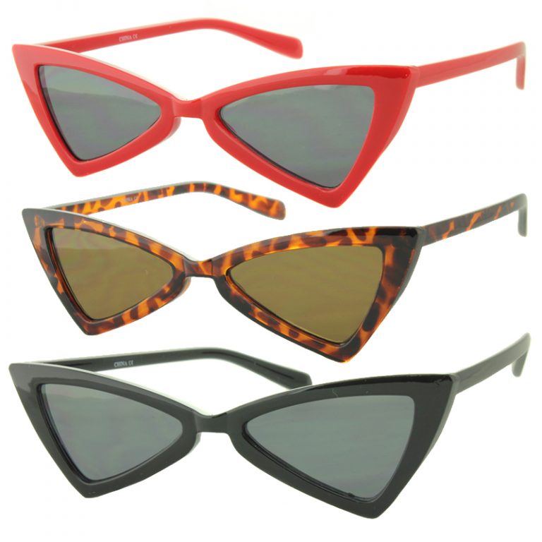 Triangle Lens Retro Shaped Sunglasses - Cappel's