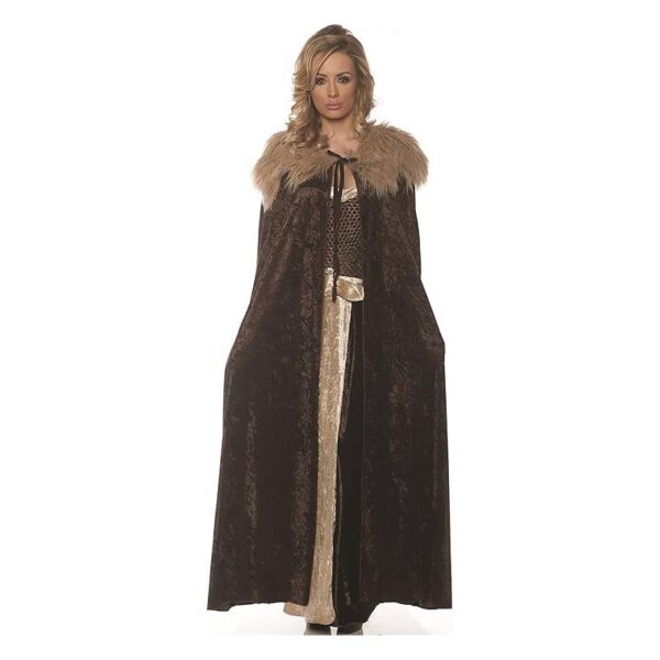 Renaissance Cape with Faux Fur Collar - Cappel's
