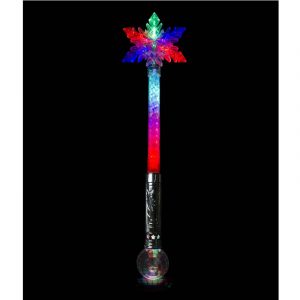 21 Inch Plastic Light-Up Star Shape Wand - Cappel's