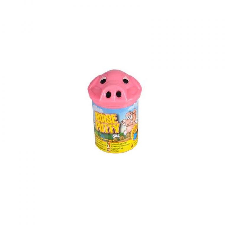 Party Plastic Pig Noise Putty - Pink - Cappel's