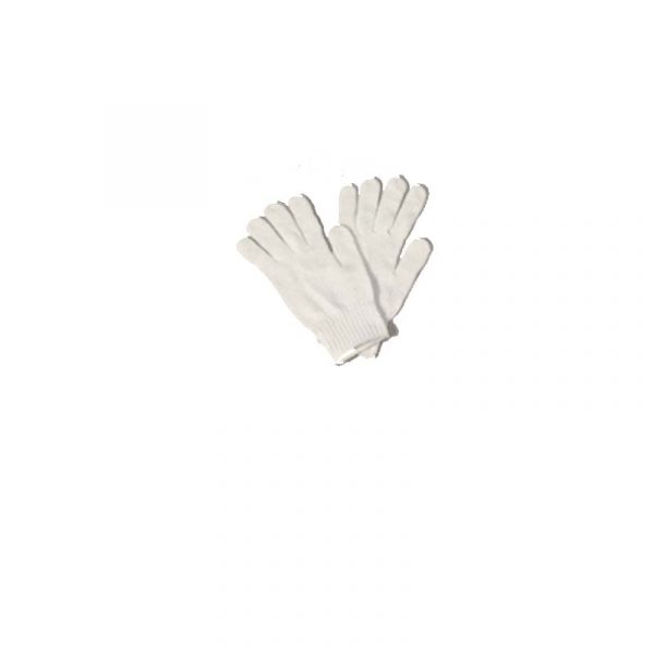 White Knit Santa Gloves One Size - Cappel's