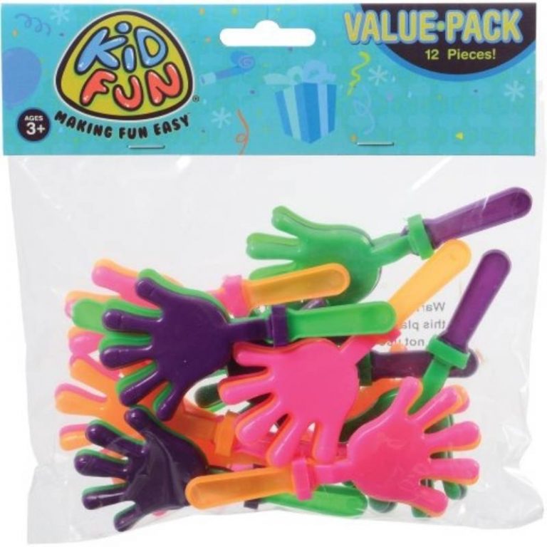 4-Inch Party Plastic Hand Clappers - Cappel's