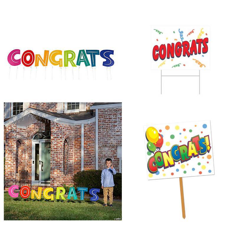Congrats Yard Signs - Cappel's