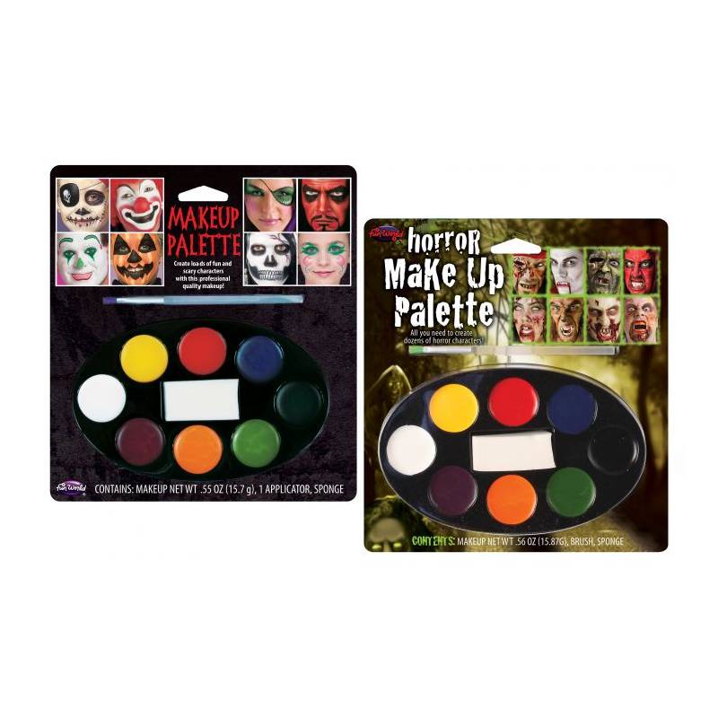 Cream Makeup Palette Festive Horror Shimmer - Cappel's