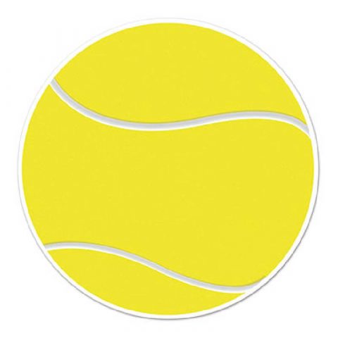 Tennis Ball Cutout - Cappel's