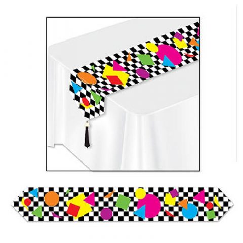 Printed Party Shapes Table Runner - Cappel's