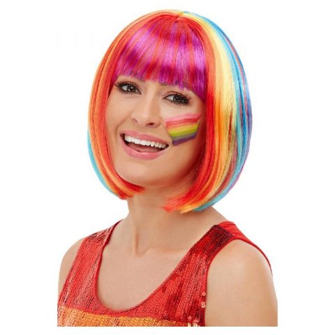 Rainbow Bob Wig - Cappel's