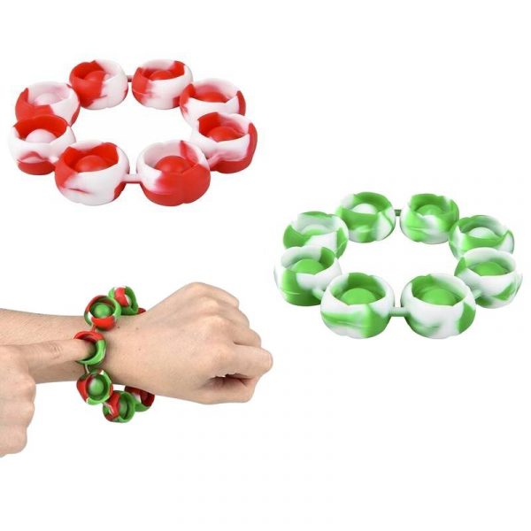 Party Striped Candy Bubble Popper Bracelet - Cappel's