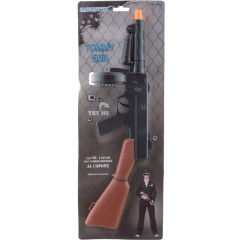 19" Costume Plastic Gangster Machine Gun - Cappel's