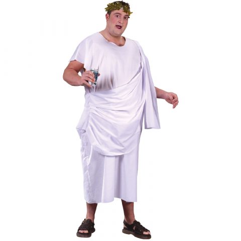 Toga White Adult Costume - Cappel's