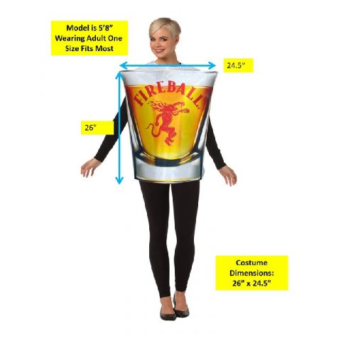 Fireball Shot Glass Costume - Cappel's