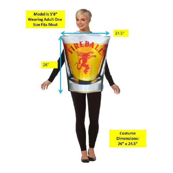 Fireball Shot Glass Costume - Cappel's