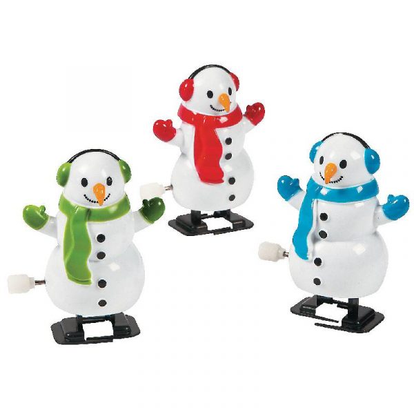 3" Wind-Up Plastic Snowman - Cappel's