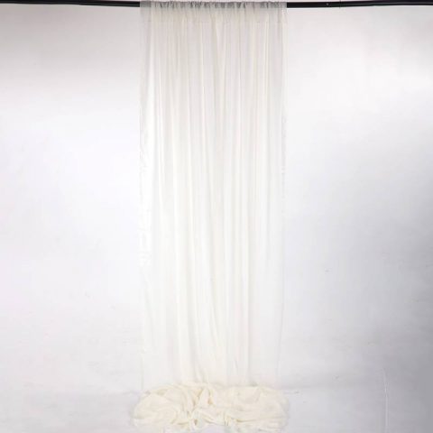Satin Fabric Backdrop Curtain - Cappel's