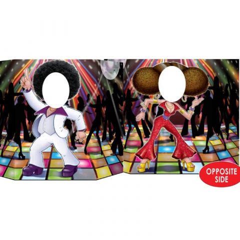 Disco Couple Photo Prop - Cappel's