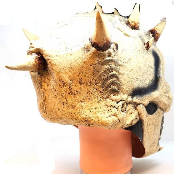 Spiked Skull Latex Mask - Cappel's