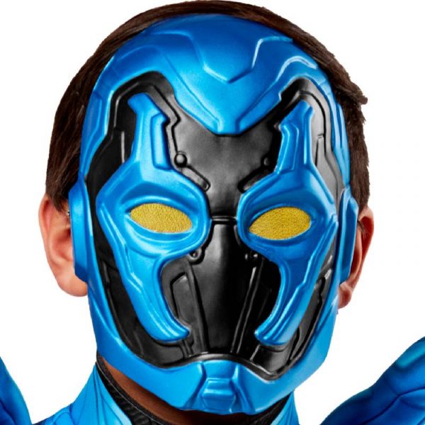 Plastic Blue Beetle Mask Child Size - Cappel's