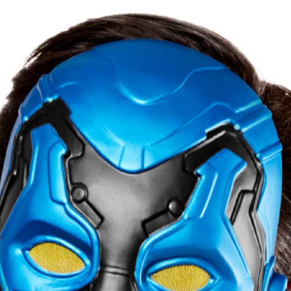 Plastic Blue Beetle Mask Adult Size - Cappel's