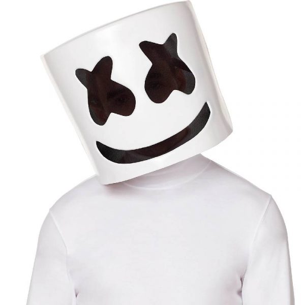 Plastic Marshmello Adult Mask - Cappel's