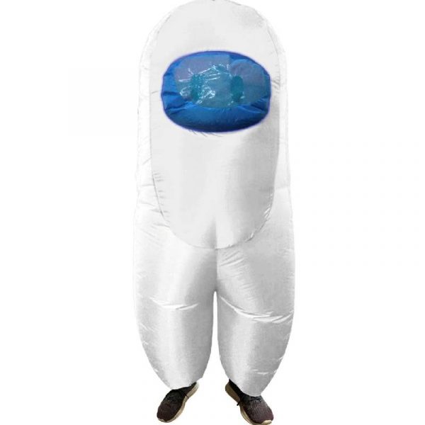 Inflatable Sus White Crewmate Killer Child Costume - Cappel's