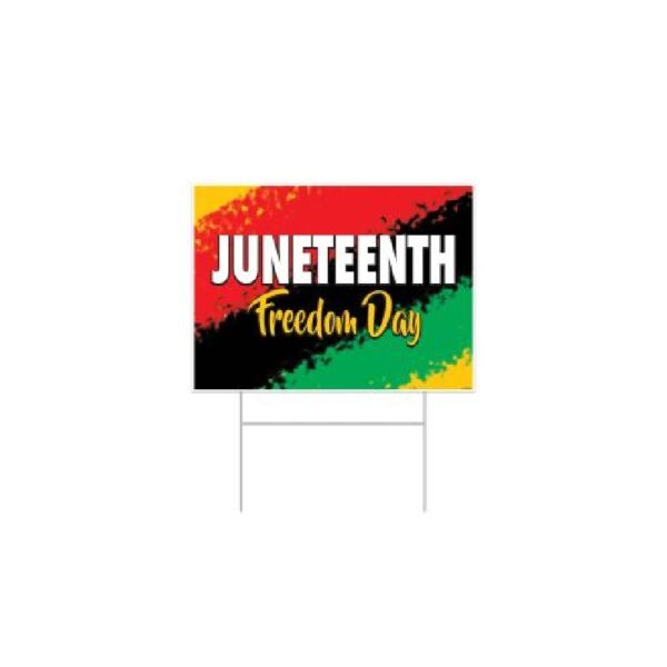 Juneteenth Yard Sign - Cappel's