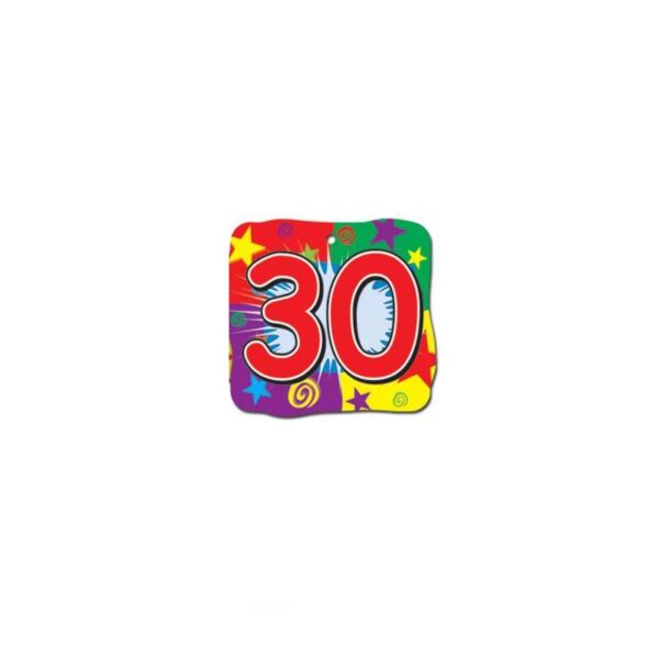 Look Who's 30 40 50 Streamer - Cappel's